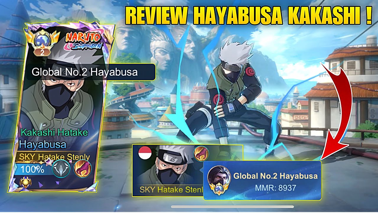 AKHIRNYA ! REVIEW HAYABUSA KAKASHI ! 9K MATCH TOP GLOBAL HAYABUSA ...