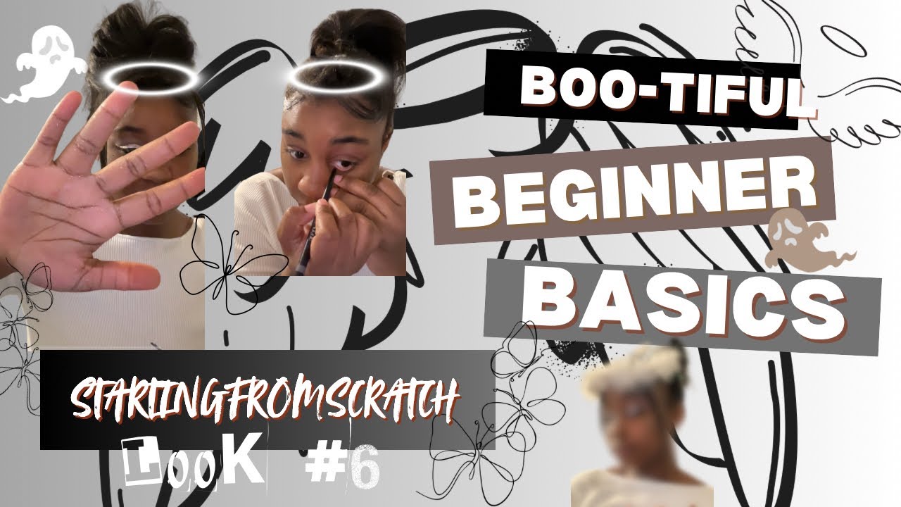 Boo-tiful Beginner Basics - Look #6: Angel-Inspired Makeup - YouTube
