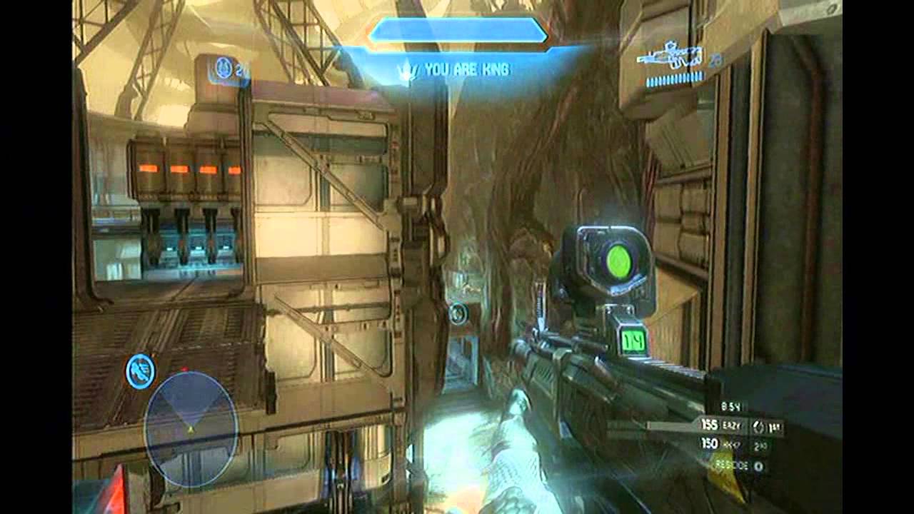 Halo 4 Regicide gameplay on Abandon - YouTube