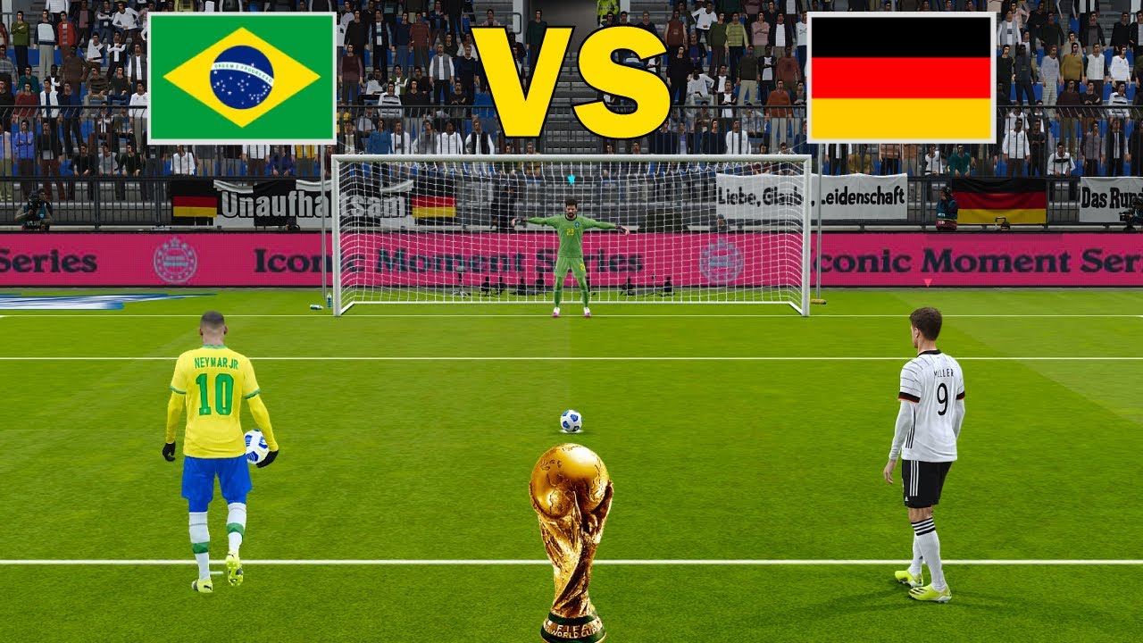 Brazil vs Germany FINAL - Penalty Shootout - FIFA World Cup - eFootball ...