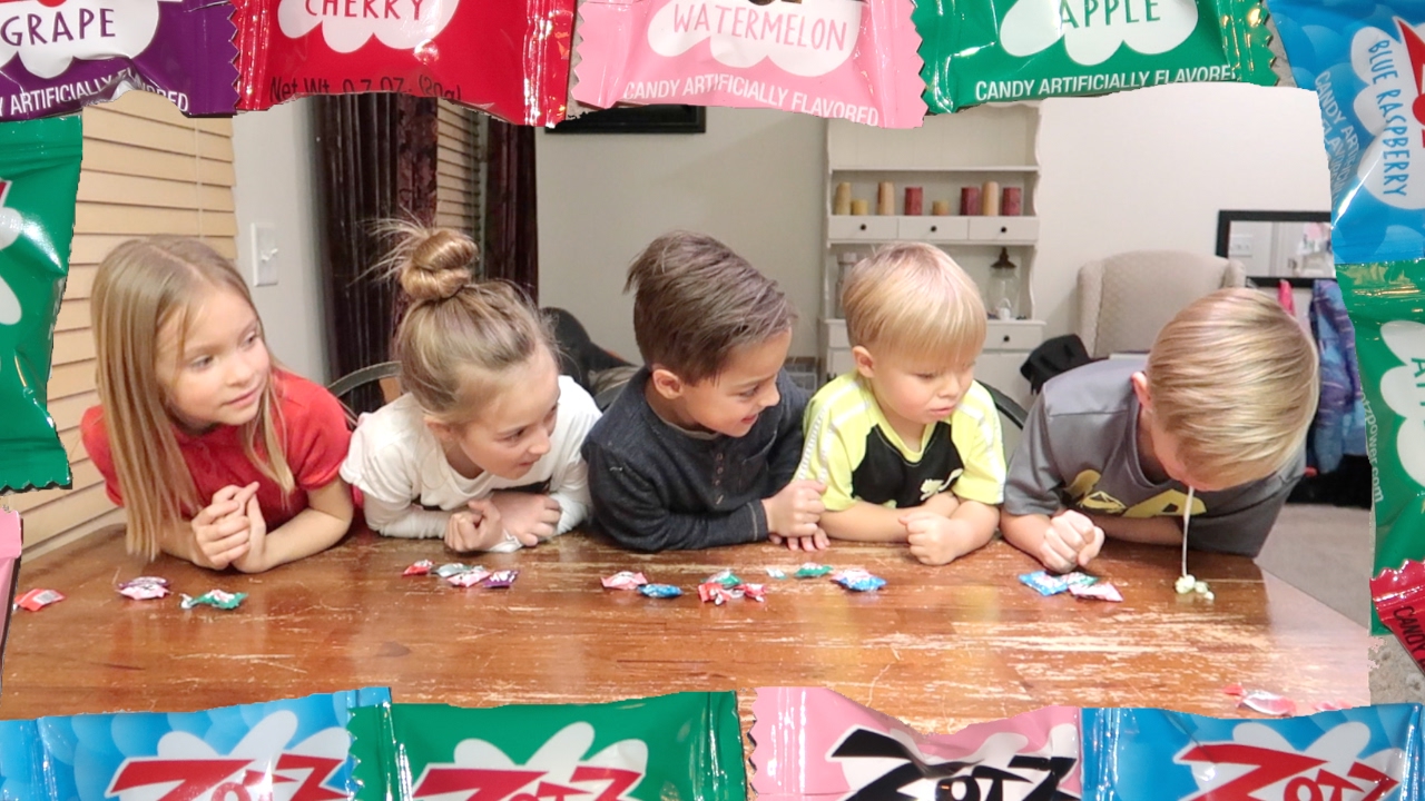 🍬😖WHICH KID PUKES? 😜ZOTS FIZZY SOUR CANDY CHALLENGE! - YouTube