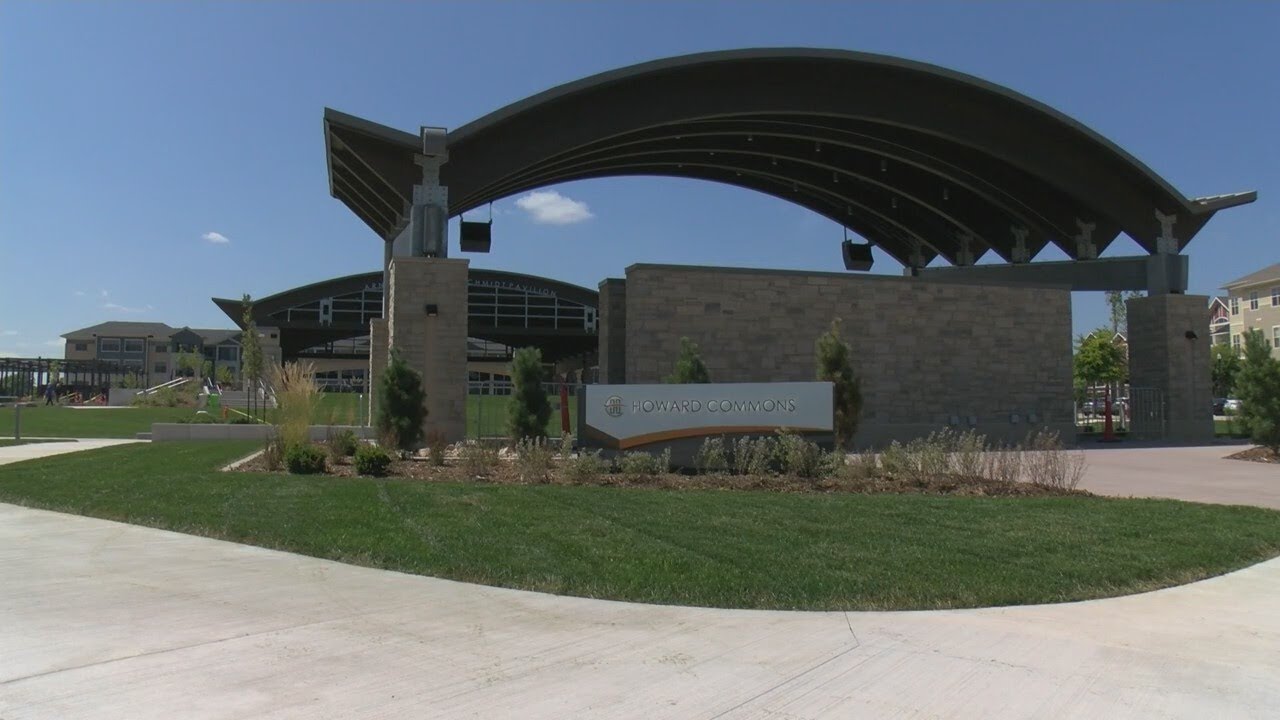 Howard Commons hosts soft opening, features roller skating, Biergarten ...