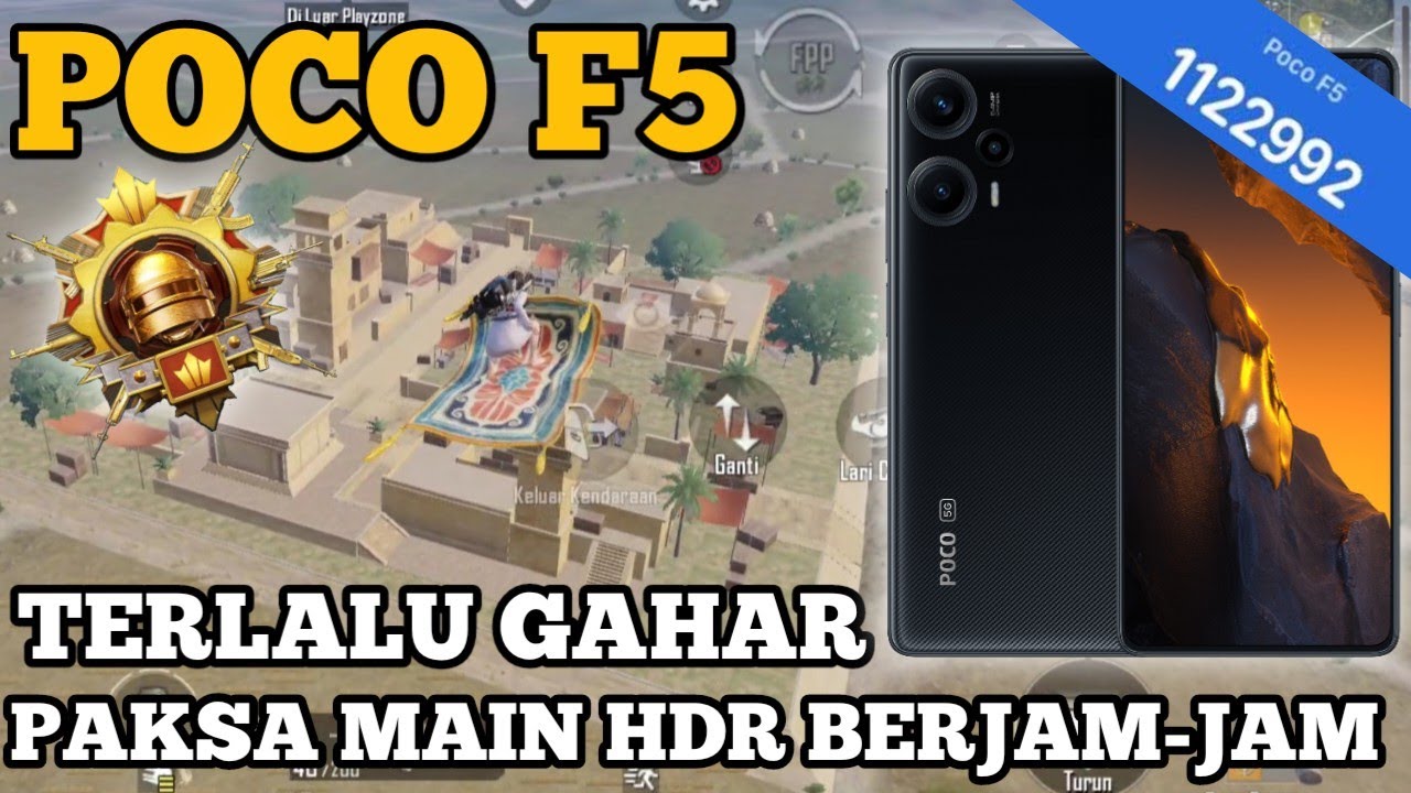 POCO F5 🔥 PAKSA MAIN HDR BERJAM-JAM || 50KILL ++ IN 2 match - YouTube