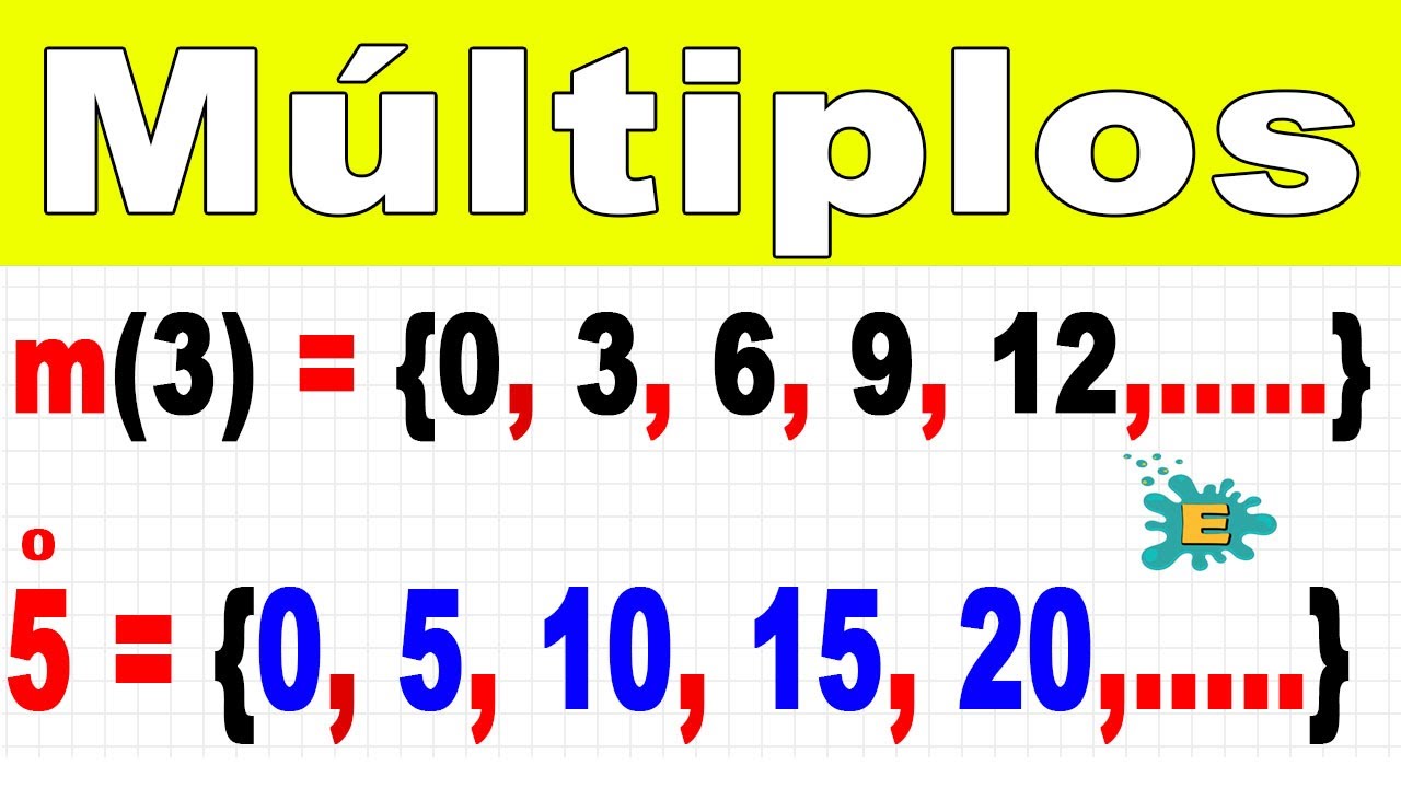 💥MÚLTIPLOS de 2-3-5 - YouTube