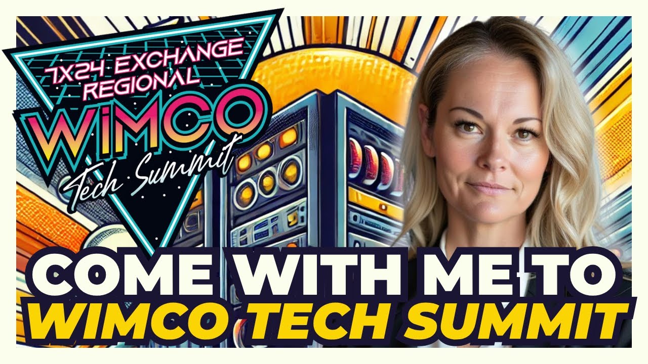 Go to the 2025 7x24 Exchange WiMCO Tech Summit with us! - YouTube