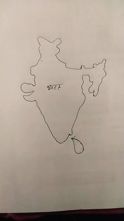 How to Make India Map || Indian Map || Shubh Laxmi Creative|| # ...