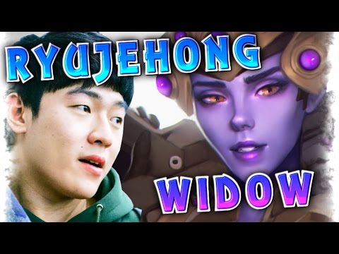 Ryujehong (Ana God) WIDOWMAKER MONTAGE | Overwatch - YouTube
