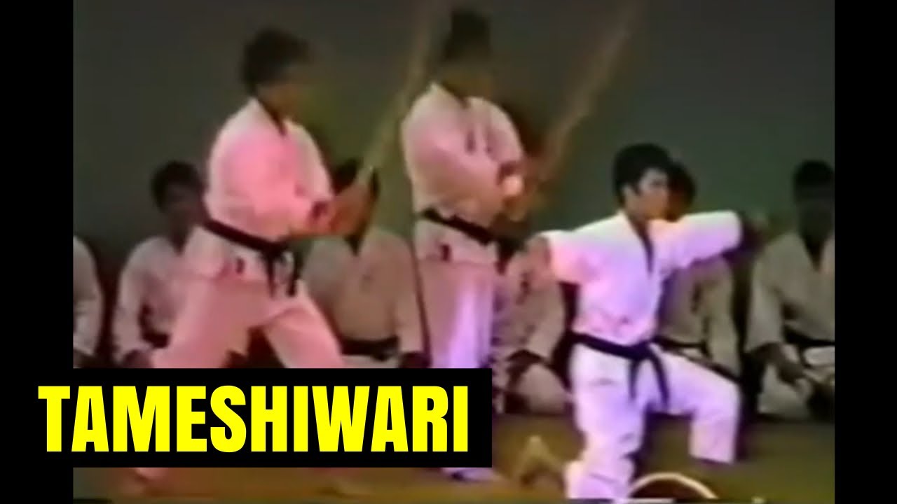 Compilado de Tameshiwari Uechi Ryu - Históricos - YouTube