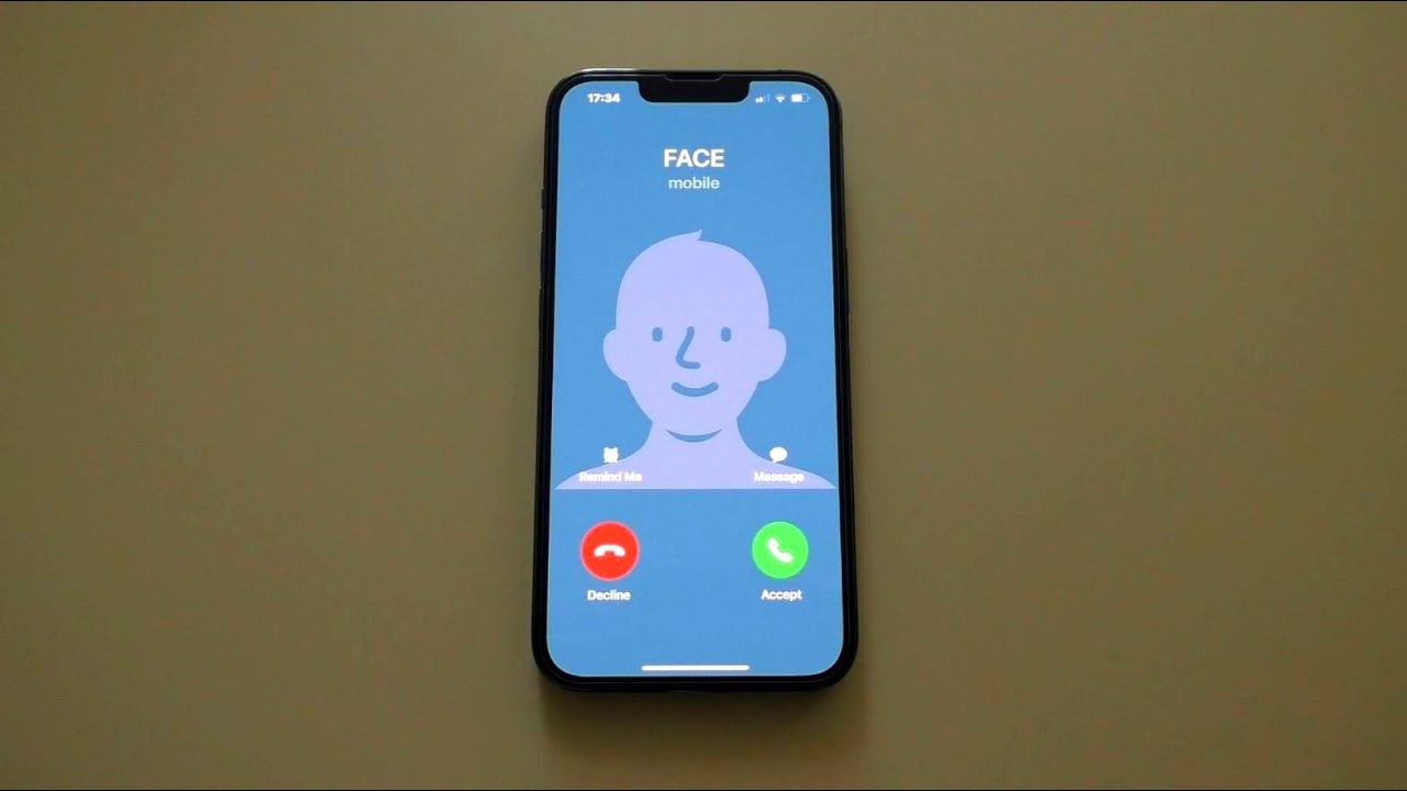 Apple iPhone 13 Pro Fake Incoming Call - YouTube
