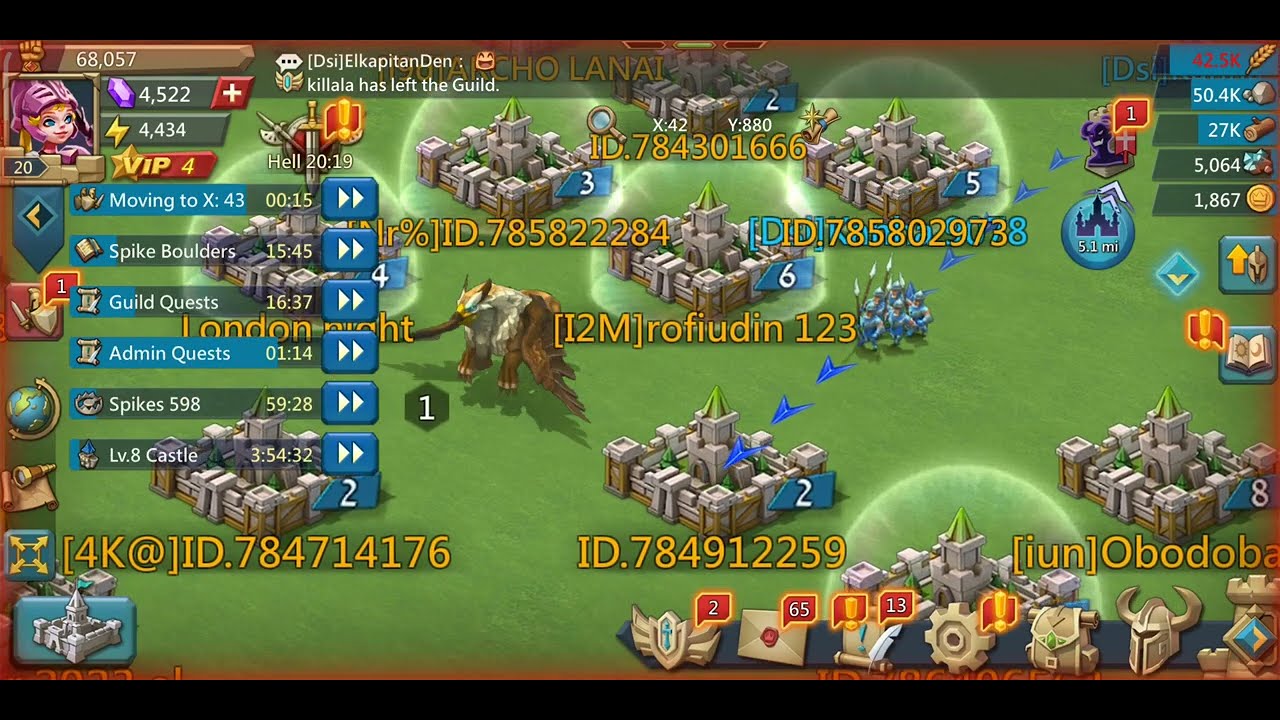 How to attack a castle in Lords mobile! Attack on a castle in the Lords ...