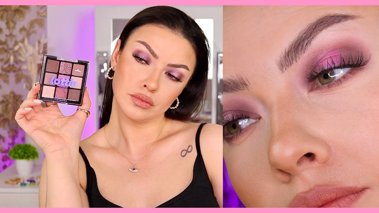 Lottie London Palette The Mauves | First Impressions - YouTube