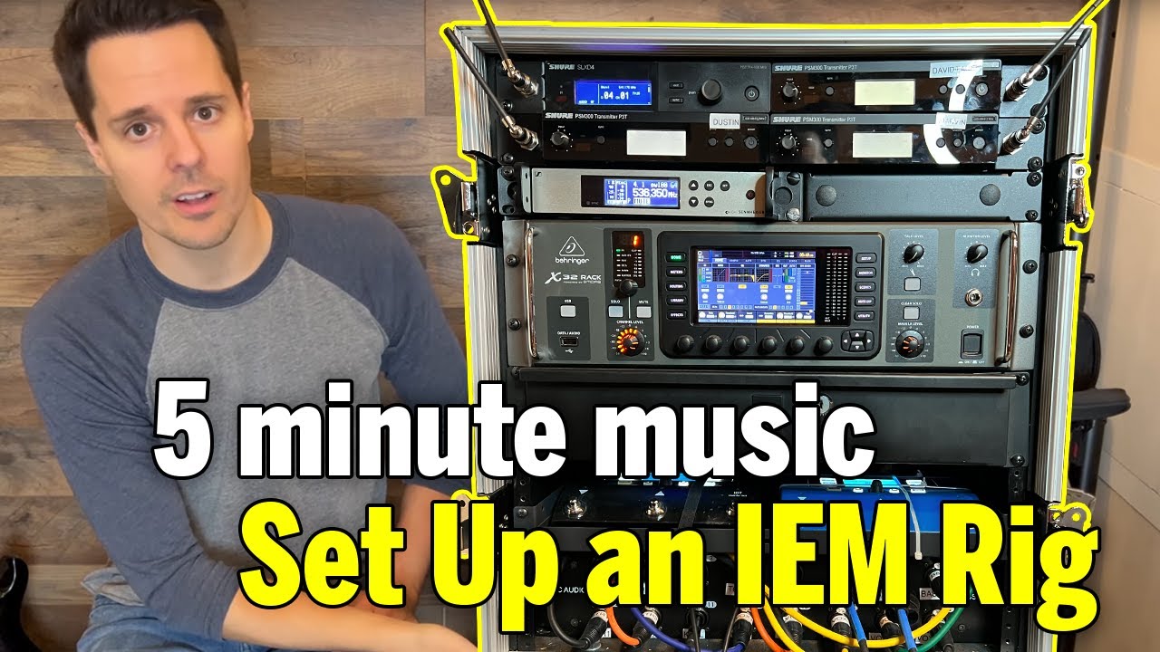 5 Minute Guide On How To Run Your Own In Ear Monitors - YouTube