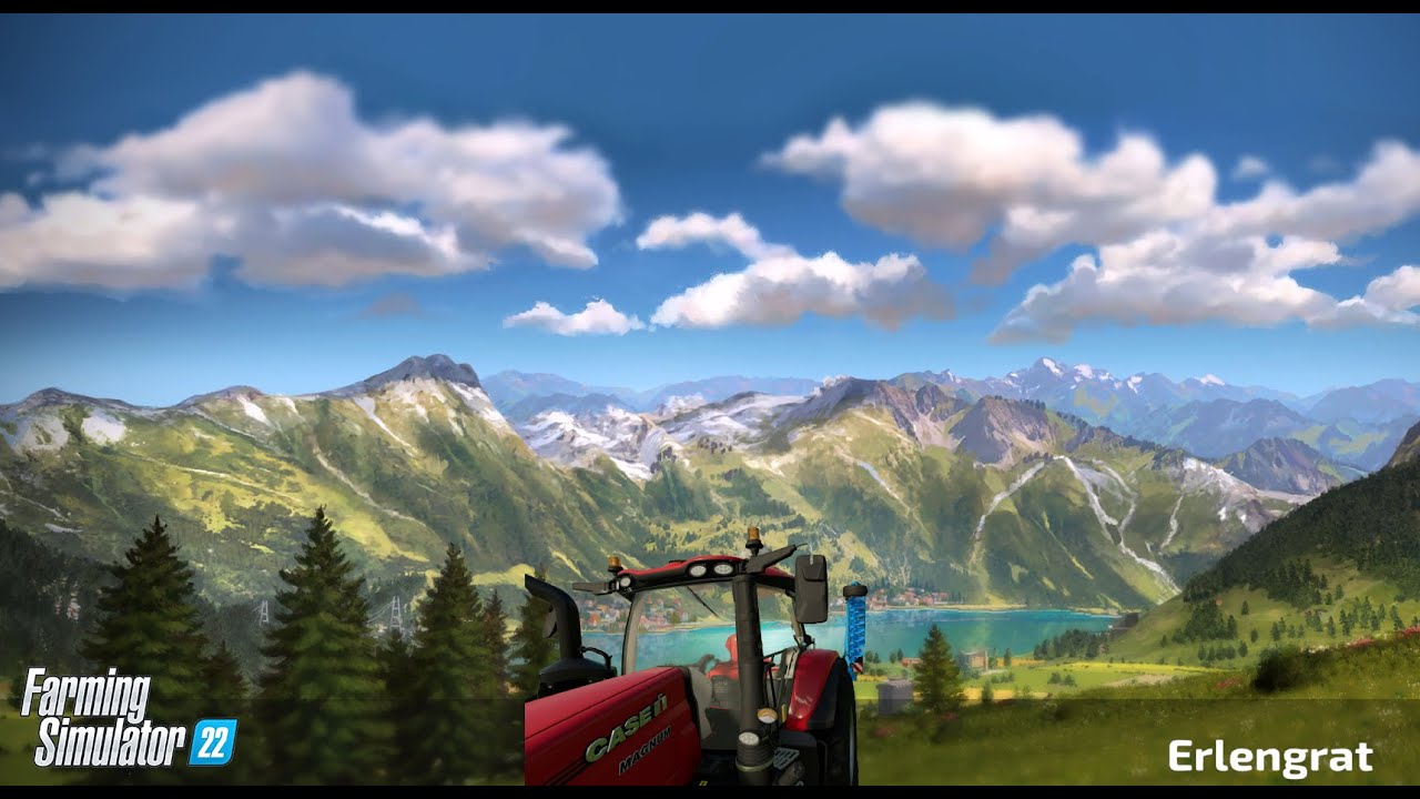Farming Simulator 22 │ The new Landini Rex in action │ Erlengrat EP 2 ...