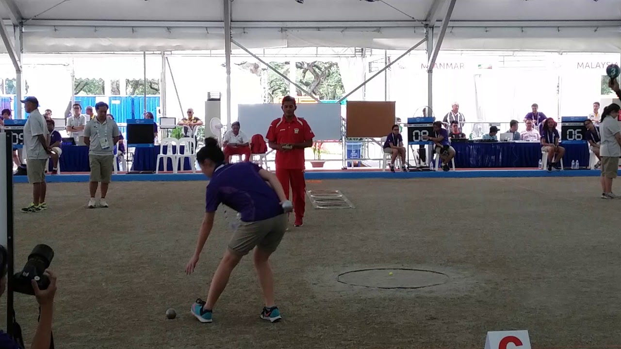 Shooting Petanque Indonesia Sea Games 2015 - YouTube