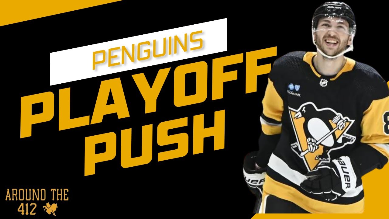 Penguins Playoff Push Continues | Around The 412 Penguins Show - YouTube