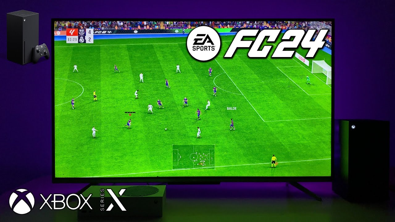 EA Sports FC 24 (FIFA 24) Xbox Series X Gameplay (4K TV) - YouTube