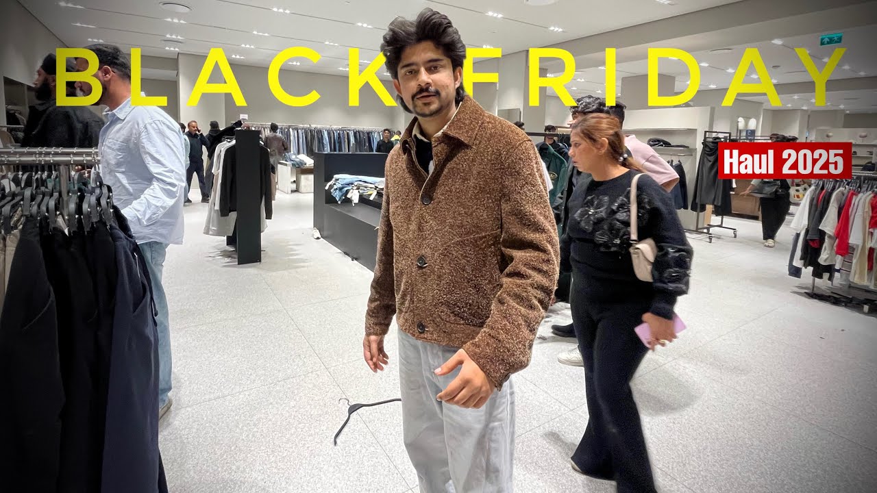 ZARA Black Friday Sale 2025 | ZARA Winter Haul For Men 2025 | Black ...