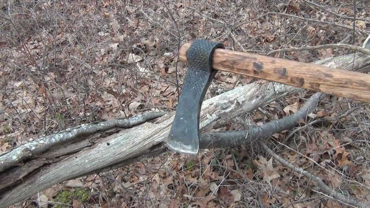 Trying Out New Tomahawk (Chopping Wood) - YouTube