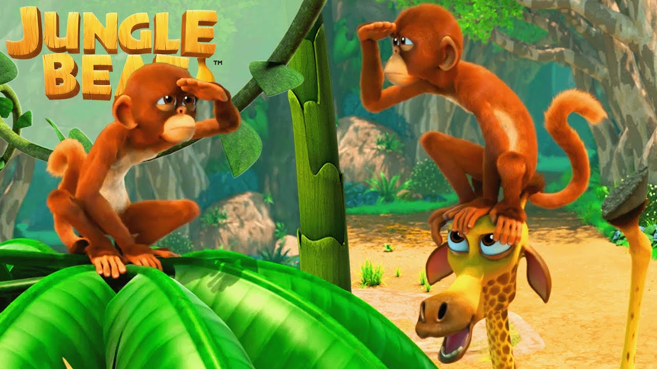Where'd That Giraffe Go? | Tag You're Toast | Jungle Beat: Munki ...