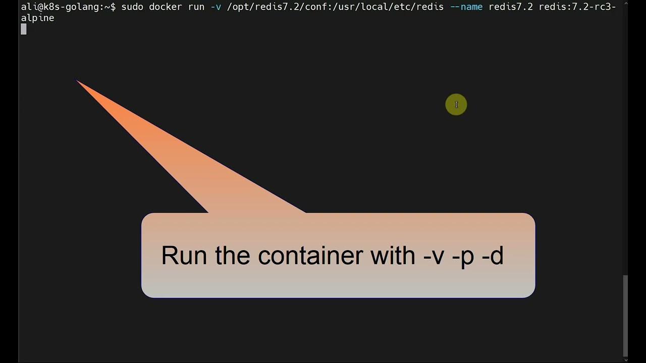 Install Redis Server Using Docker Container Youtube