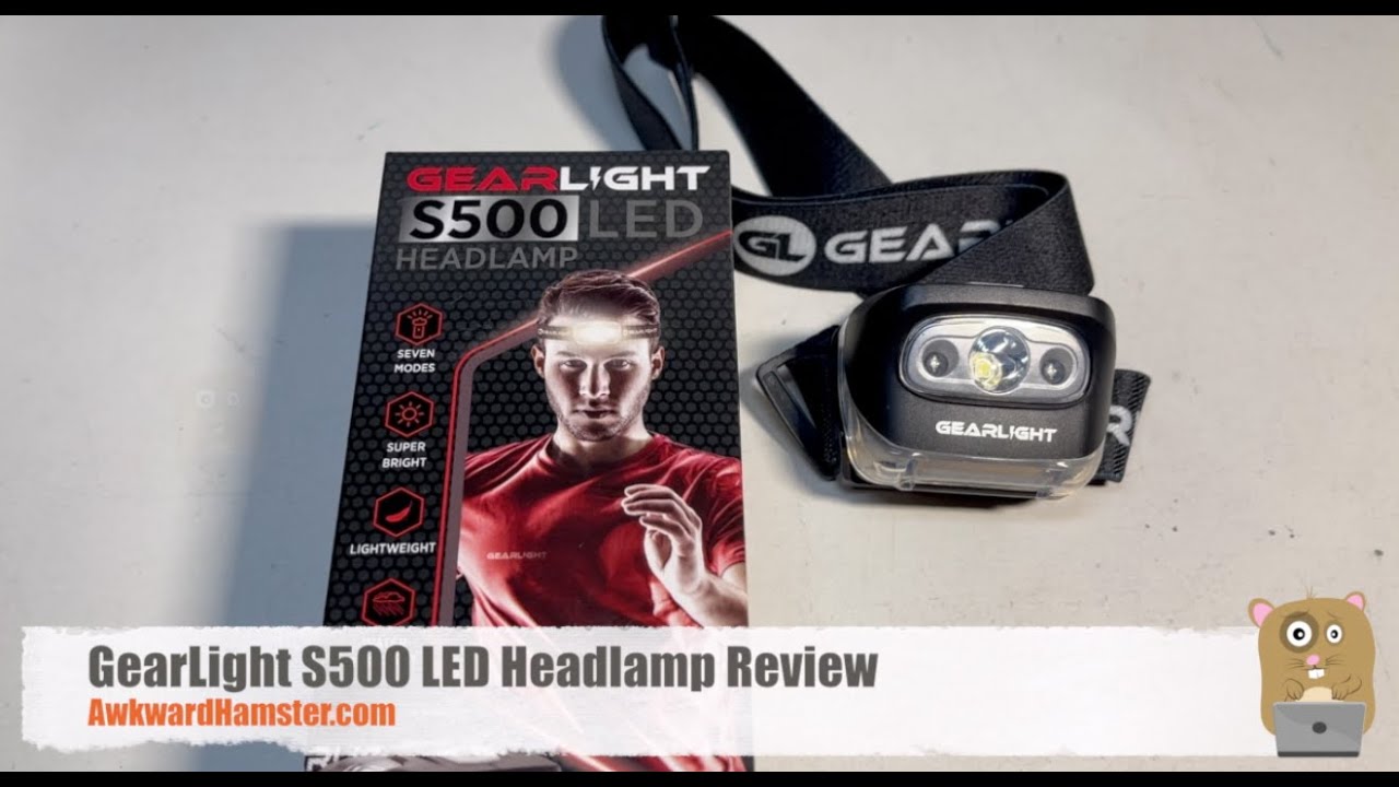 GearLight S500 LED Headlamp Review - YouTube
