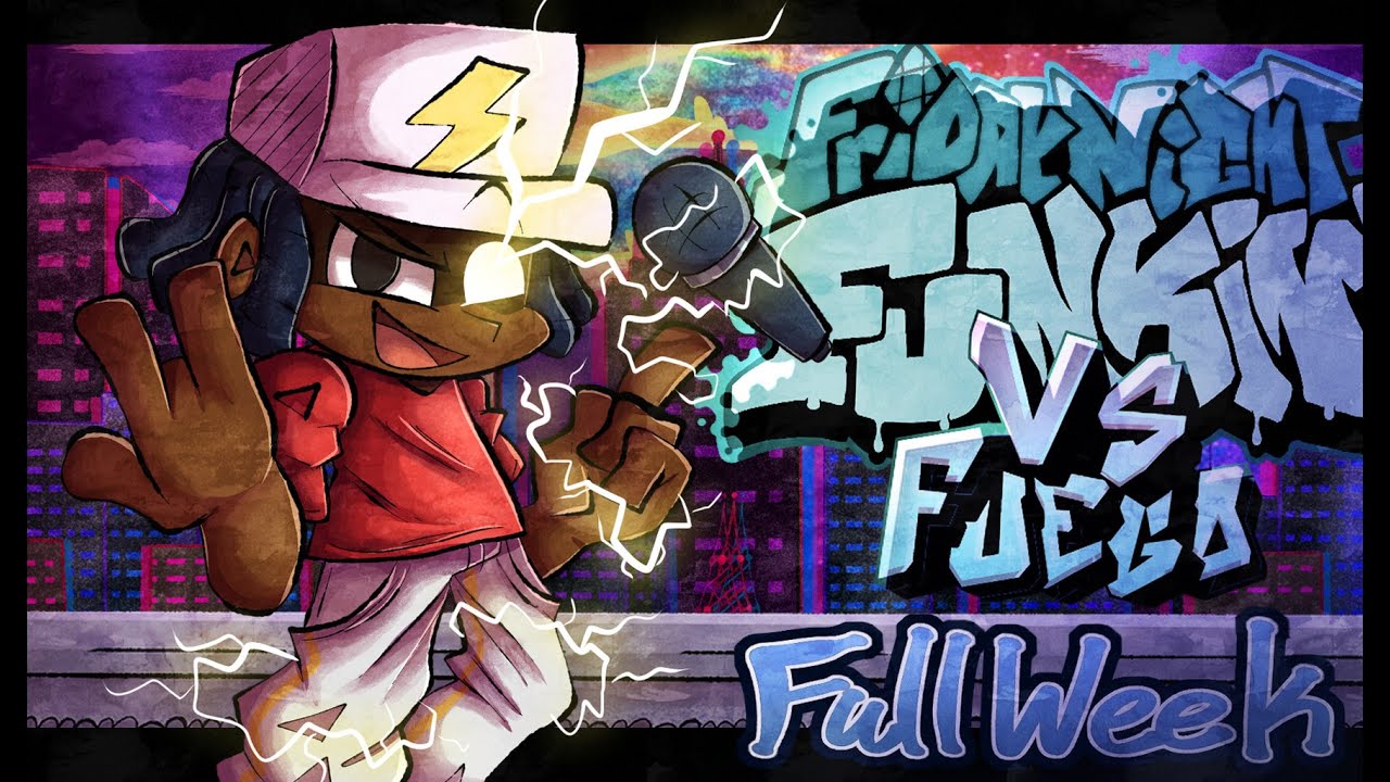 Fueg0World Mod - Vs Fuego FULL WEEK - Friday Night Funkin' FNF MOD ...