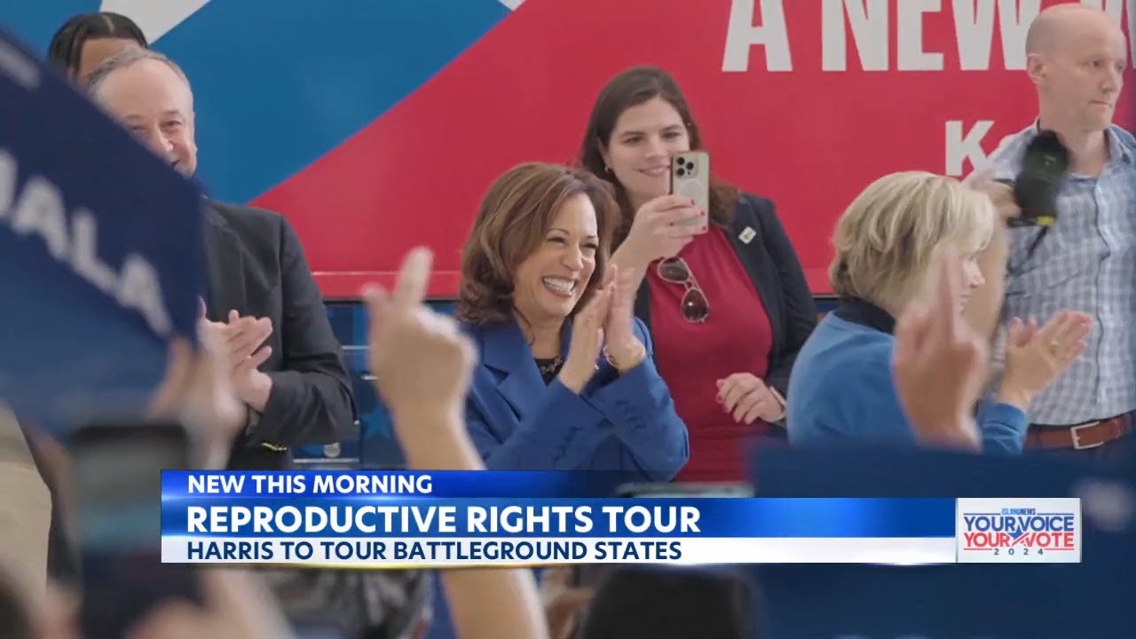 The Harris campaign launches a new bus tour aimed at reproductive ...