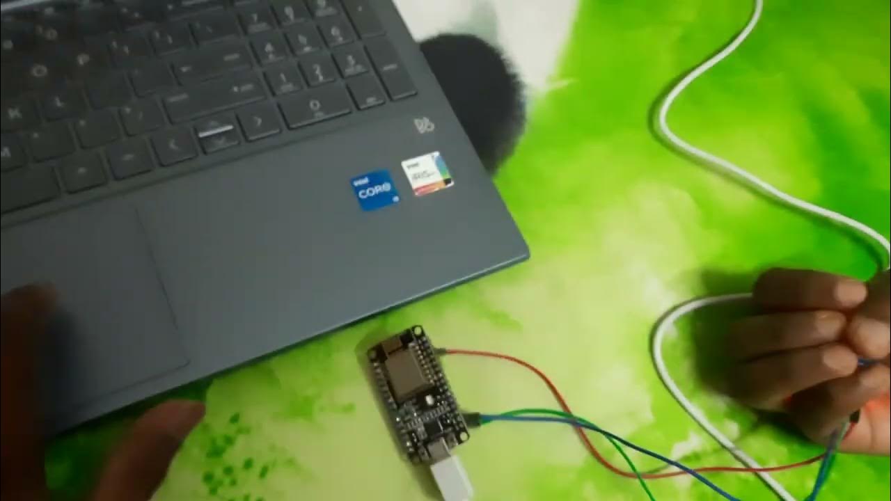 Task-1 Interface the DHT22 sensor to the ESP32 microcontroller and push the data to ThingSpeak ...