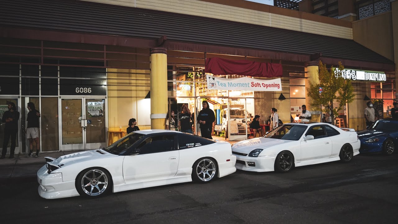 Took My Prelude and 240sx to a TRASH CAR MEET - YouTube