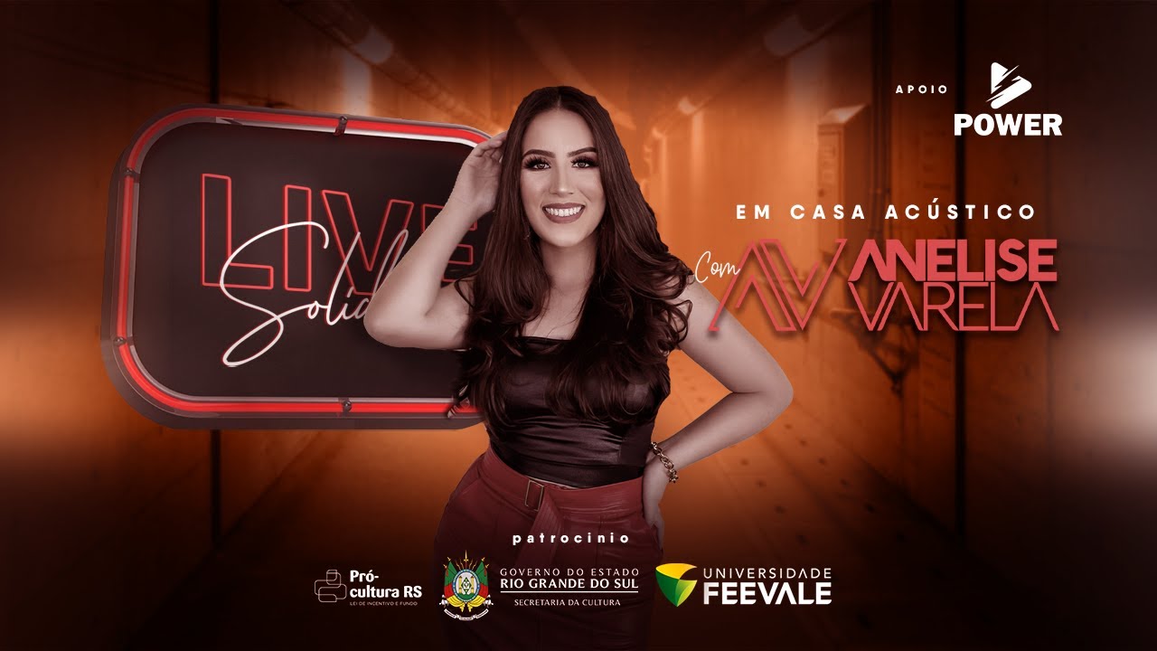 Em casa Acústico com Anelise Varela - YouTube