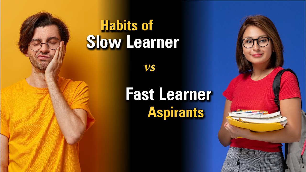 Habits of Slow Learner vs Fast Learner Aspirants ! #shorts - YouTube