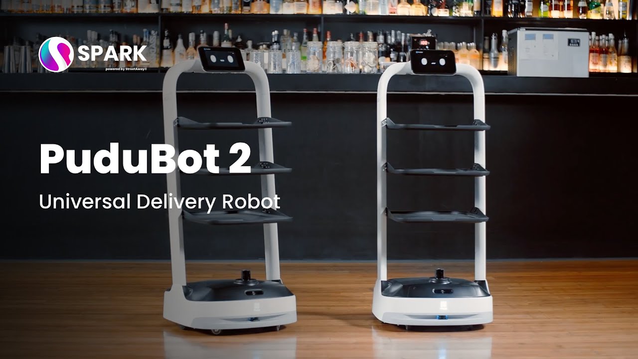 PuduBot 2, Universal Delivery Robot - YouTube