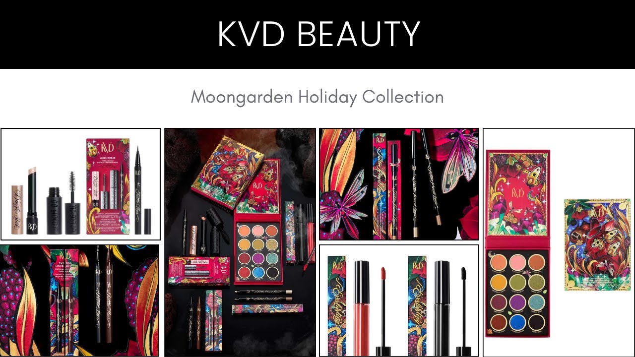 KVD BEAUTY Moongarden Holiday Collection - YouTube