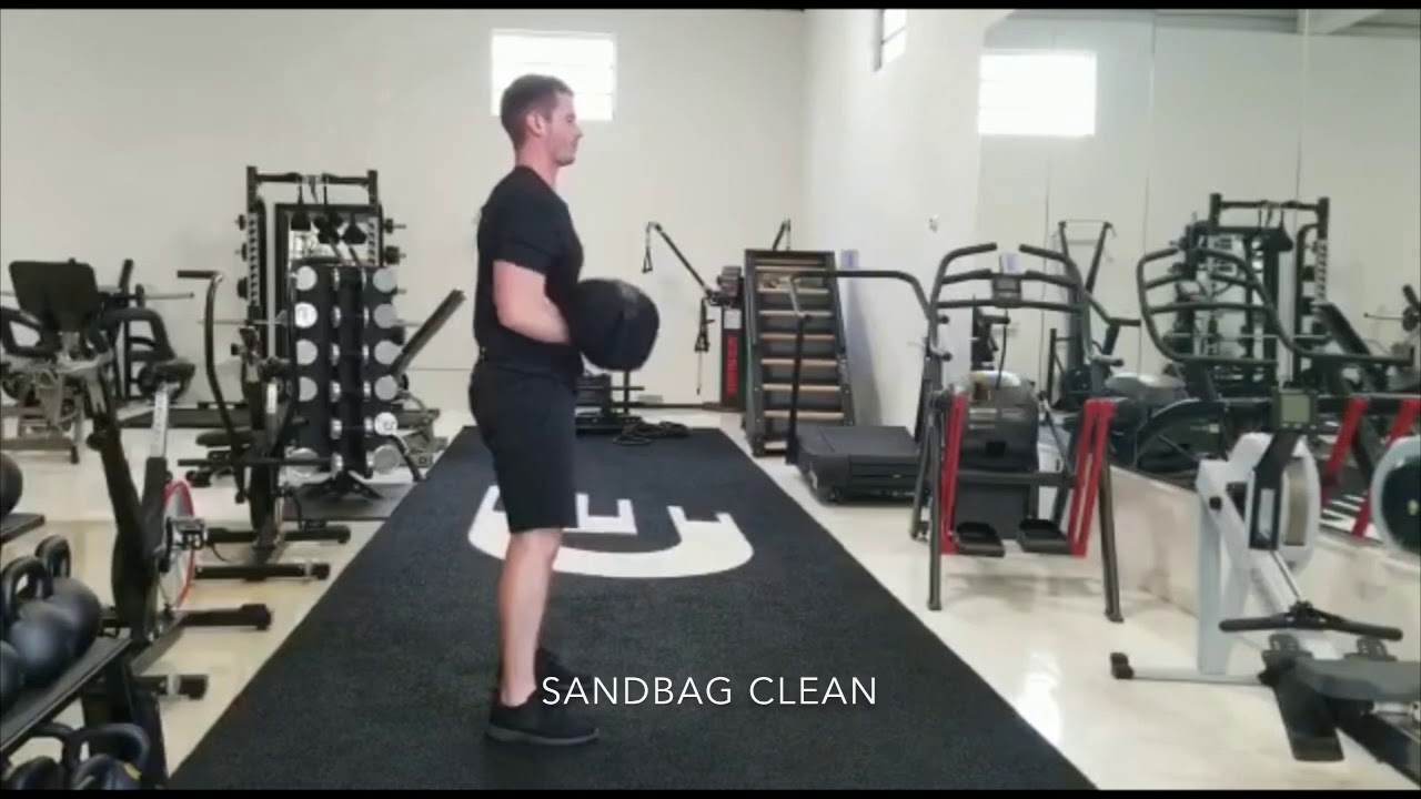 Sandbag Clean - YouTube
