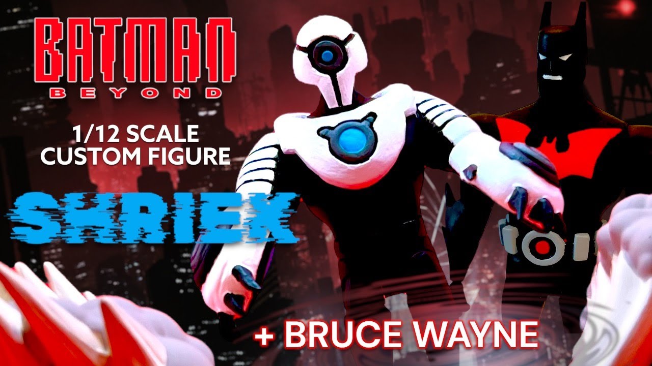 How I Made Custom Shriek & Beyond Bruce Wayne 1/12 Scale Figures #dcau ...