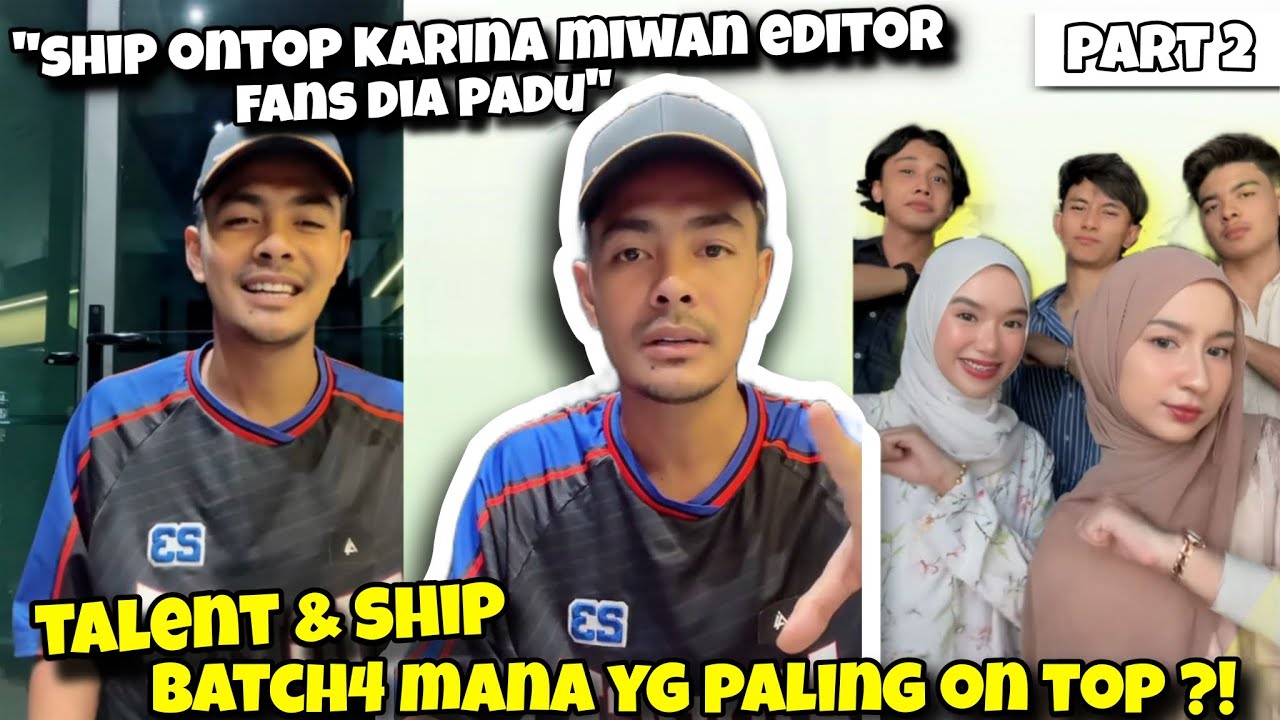 Alieff Borak Pasal Talent Baru Batch4 !! Talent & Partner Baru Mana Yang OnTop ?! - YouTube