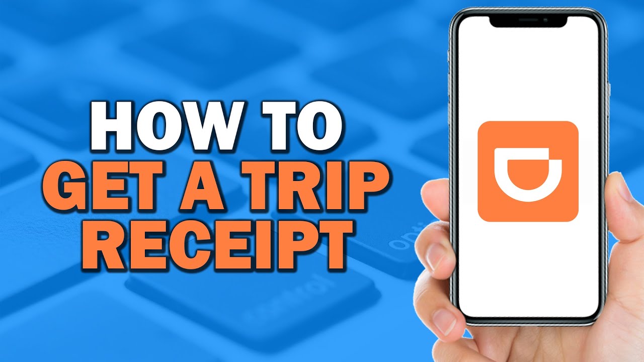How To Get a Trip Receipt on DiDi App (Quick Tutorial) - YouTube