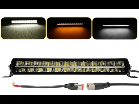 R10 R7 Led DRL Light Bar ECE - YouTube