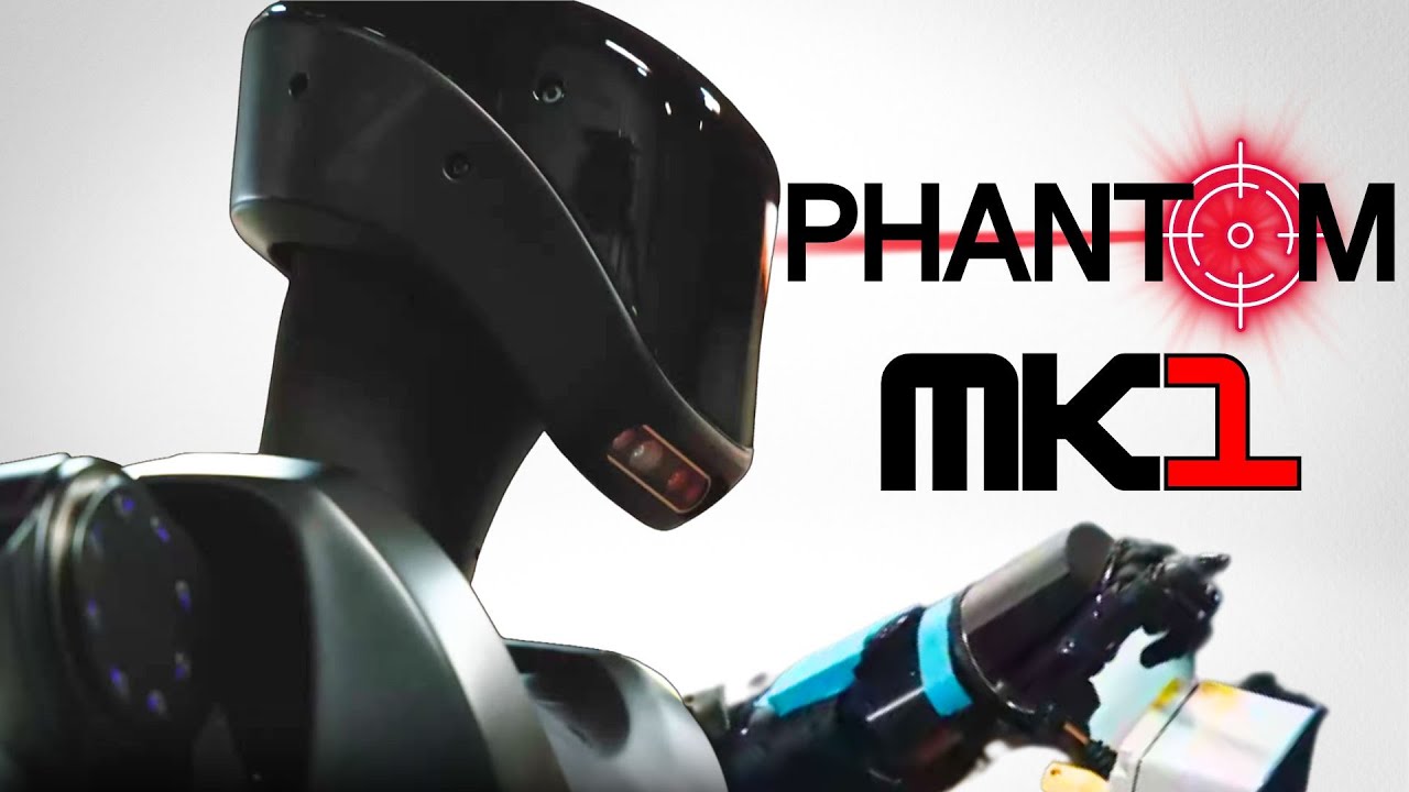 Phantom Humanoid Robot MK1 Is The FIRST AI Android Training For War ...