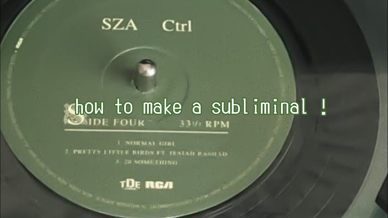🎧 dk how to make a subliminal ? I gotchu ! | subliminal tutorial ...