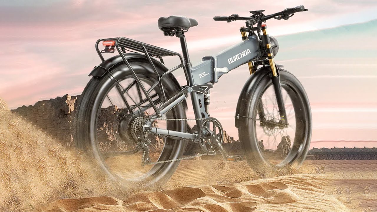 BURCHDA R5 PRO Electric Bike 1000W 26 Inch Foldable Mountain E-bike 48V ...