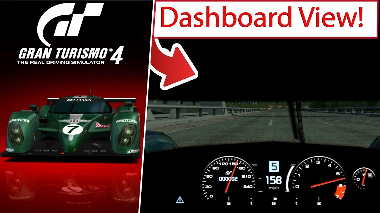Gran Turismo 4 - Cockpit View of Bentley Speed 8 Race Car '03 @ High ...