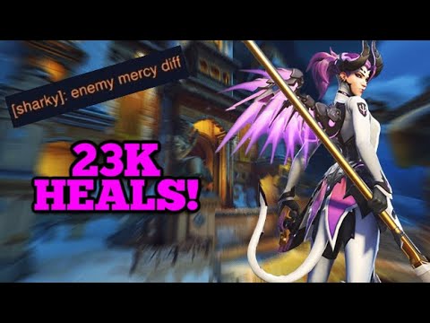 23K HEALS! “Enemy Mercy Diff” 🤭 Ranked Console Mercy Gameplay - YouTube