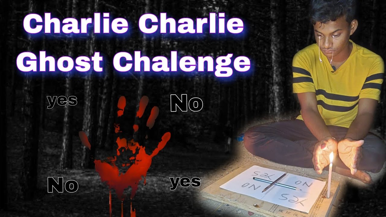 Charlie Charlie Ghost Chalenge At Night... Pencil Game - YouTube