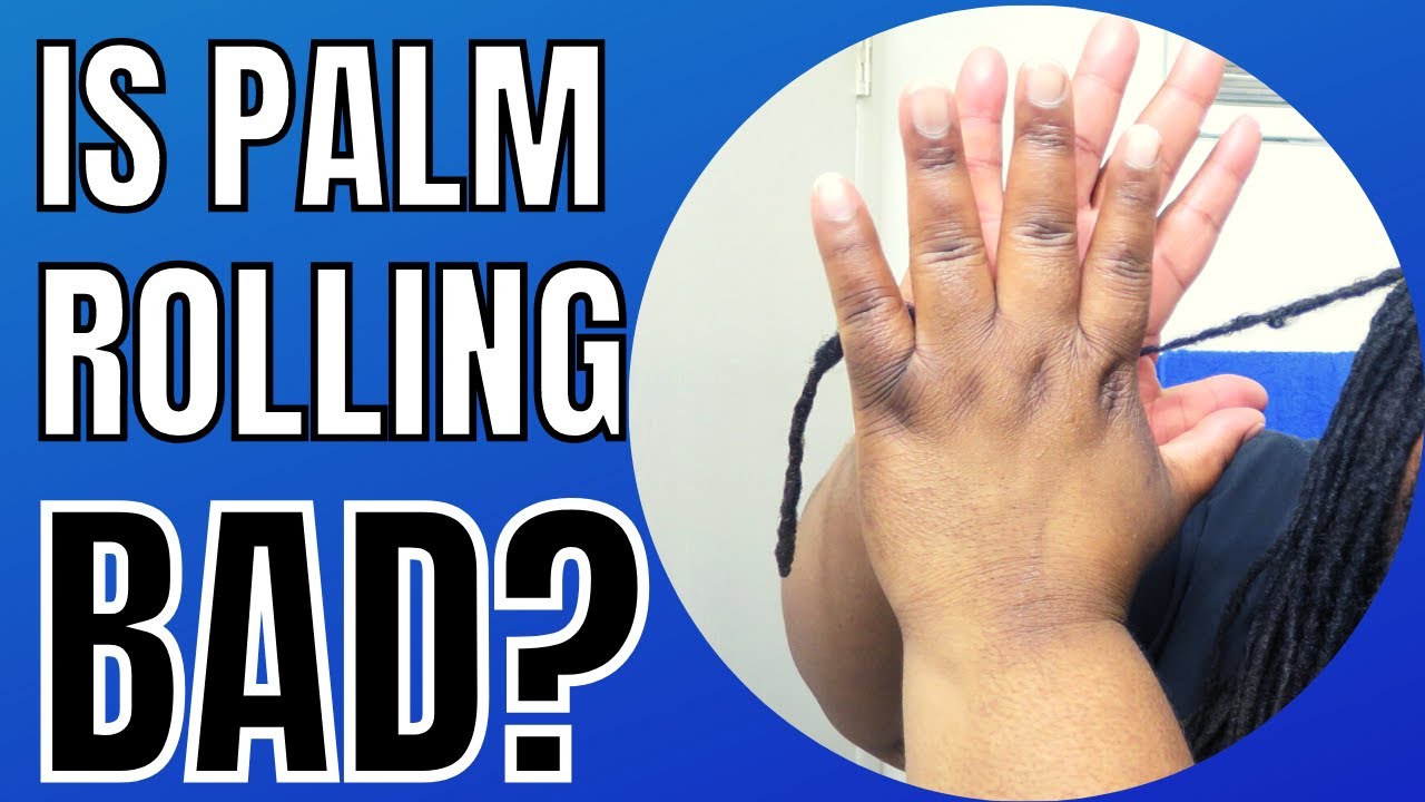 Semi Freeform Dreads & Palm Rolling - YouTube
