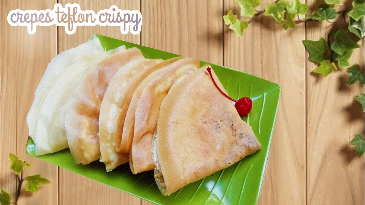 RESEP CREPES RENYAH TAHAN LAMA - YouTube