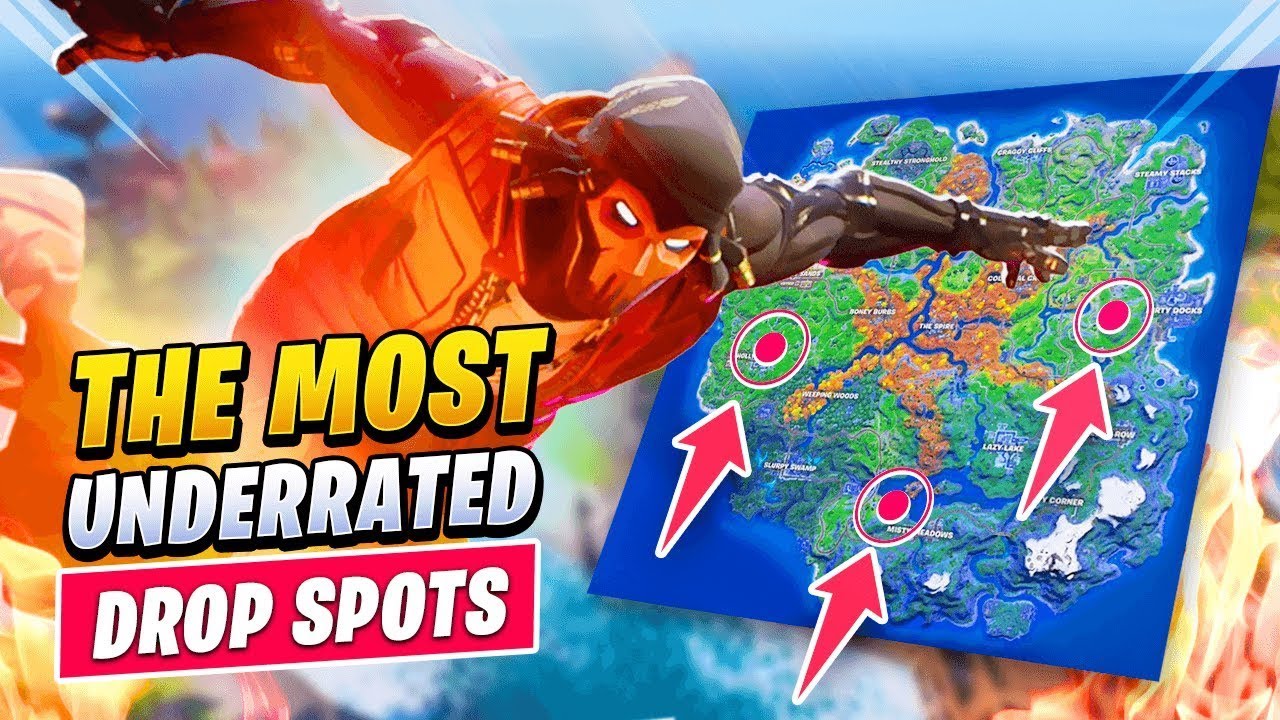 Fortnite: BEST UNDERRATED DROP SPOTS In Chapter 2 Season 6 - YouTube