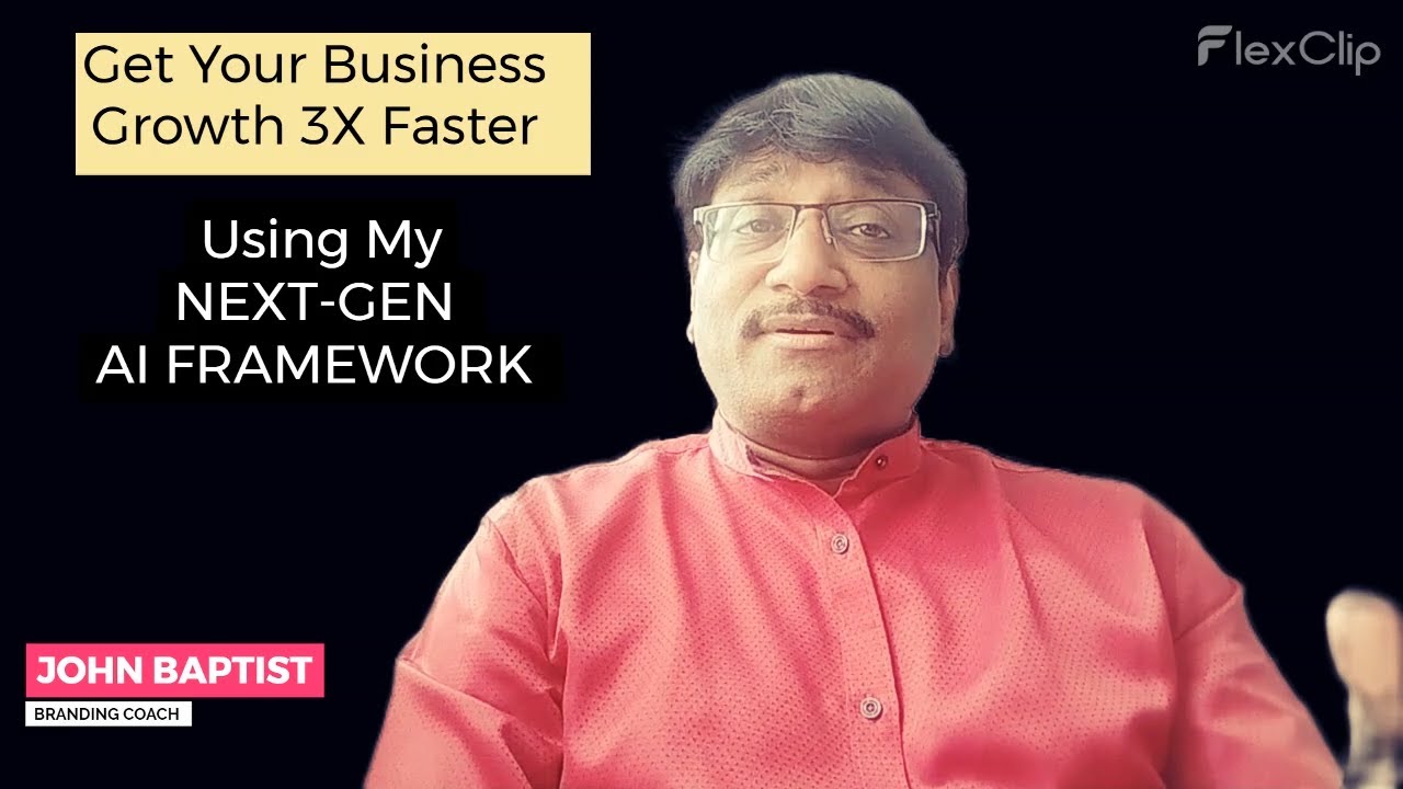 Your Business Growth 3x Faster with Using Next-Gen AI Framework - YouTube
