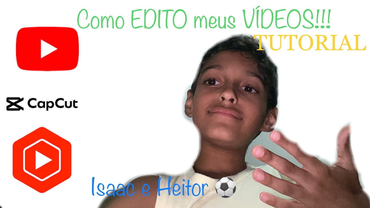 Como eu EDITO meus VÍDEOS!!! Isaac e Heitor - YouTube