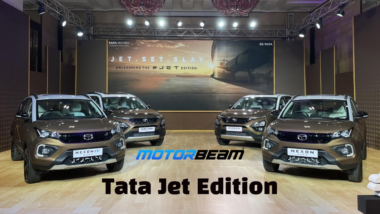 Tata Jet Edition Walkaround - Nexon, Harrier & Safari 🛩 | MotorBeam ...